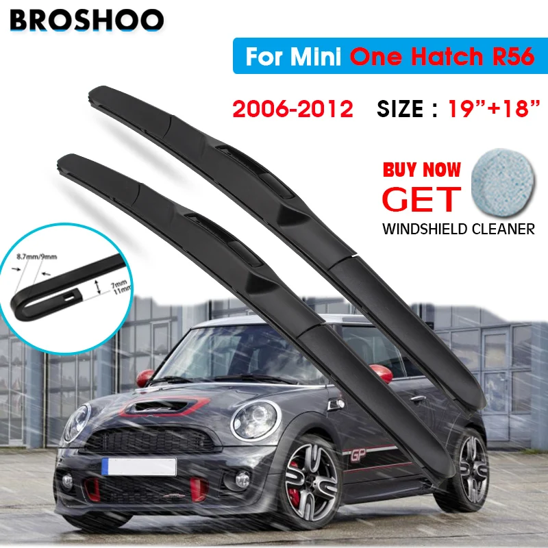 Car-Wiper-Blade-For-Mini-One-Hatch-R56-19-18-2006-2012-Auto-Windscreen ...