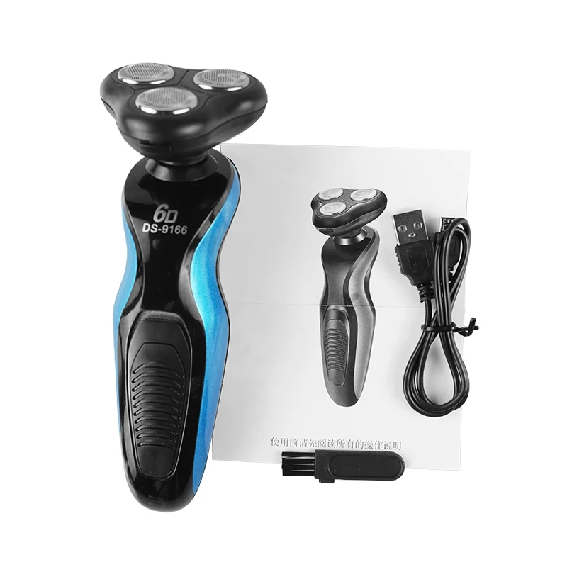 Jual OEM 4 In 1 Shaver 3D Triple Blade Floating Razor Shaving Machine ...