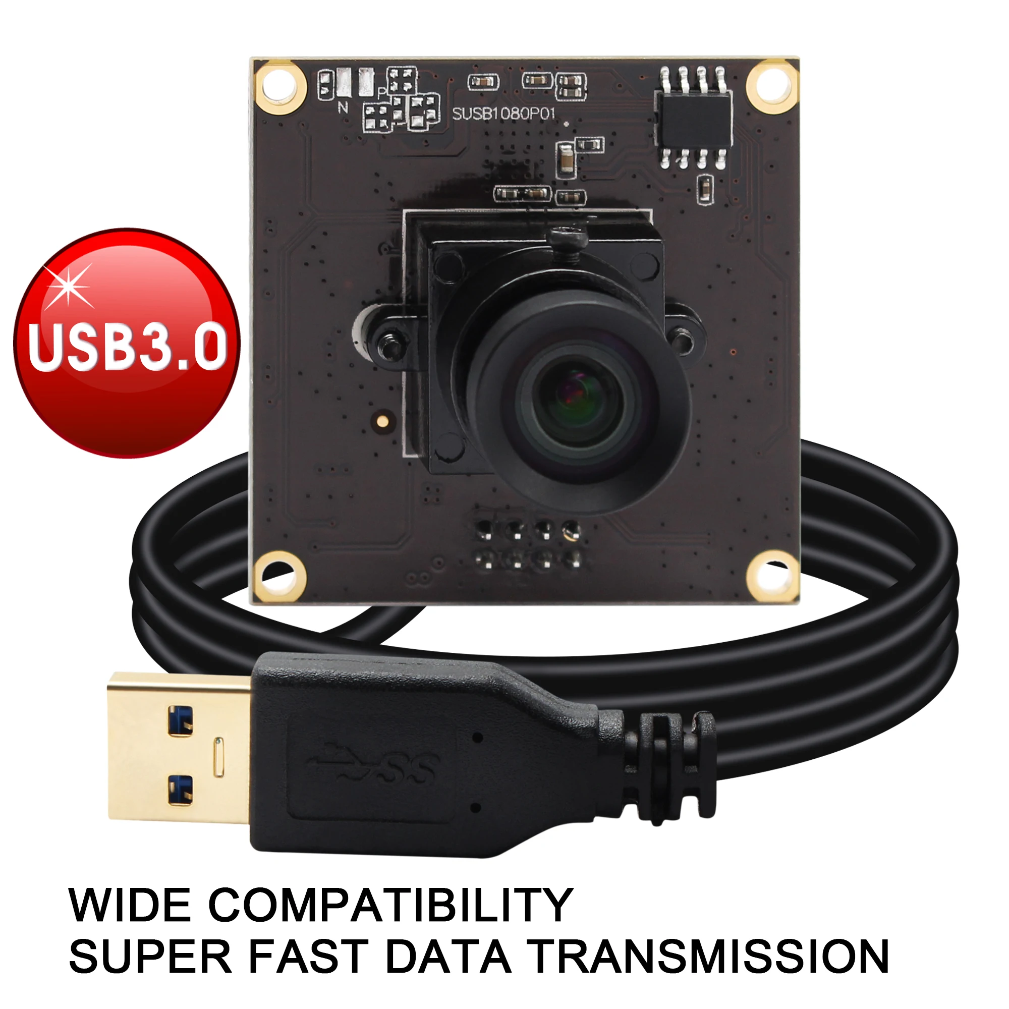ELP USB 3.0 2MP Sony IMX291 50fps High Speed Camera Module USB 3.0 ...