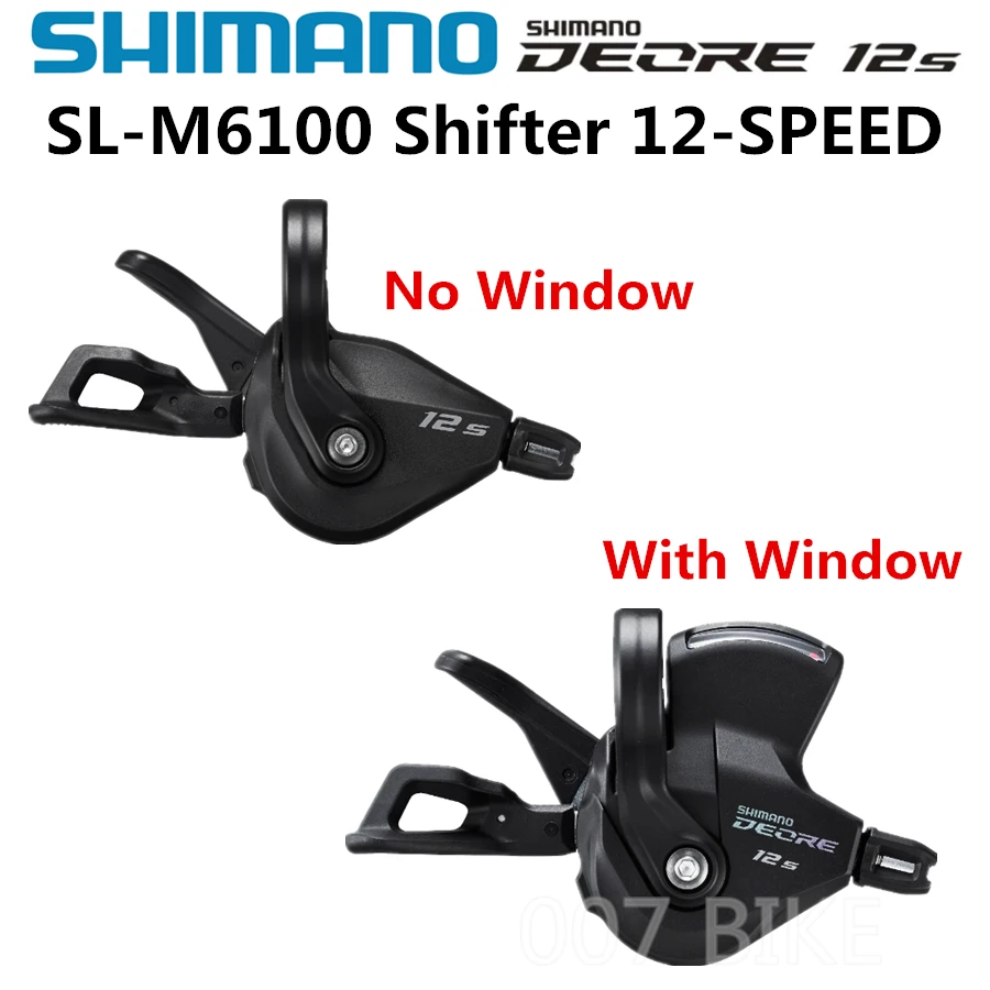 SHIMANO DEORE M6100 Shiftet Lever SL M6100 RAPIDFIRE Plus Shift Lever M6100 Shifter Lever 12 ...