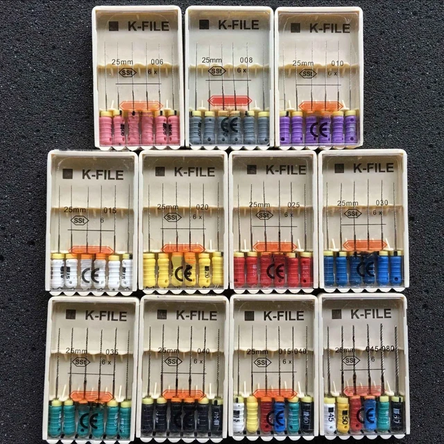 Hard Edge DENTSPLY Maillefer K-Flexofile Highly Flexible Endodontic ...