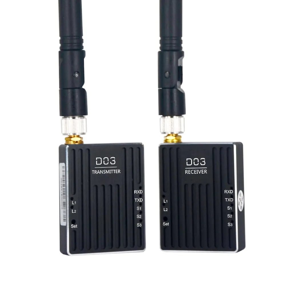 Long Range Transmitter 60km D03 Telemetry And Radio Two In One For Uav ...