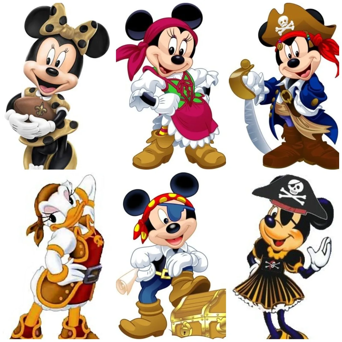 Disney Pirate Mickey Clipart