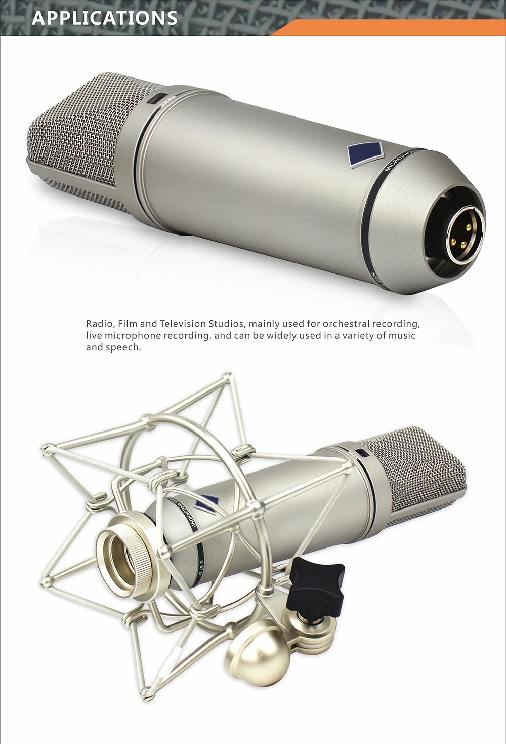 U87AI-Top-Studio-Mic-Condenser-High-Quality-Professional-Recording ...