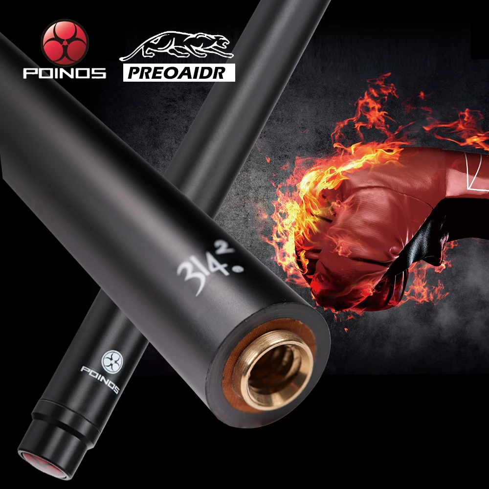 3142 Poinos Carbon Maple Single Shaft Billiard Pool Cue Stick Shaft 10. ...