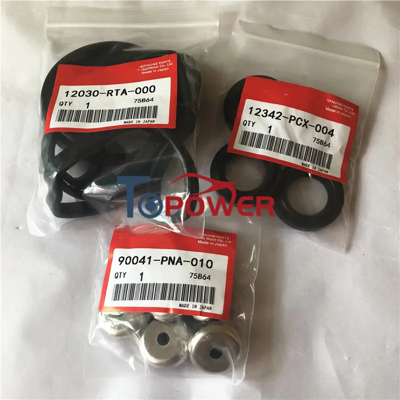 Valve Cover Gasket Kit OEM 12030-RTA-000 12342-PCX-004 90041-PNA-010 ...