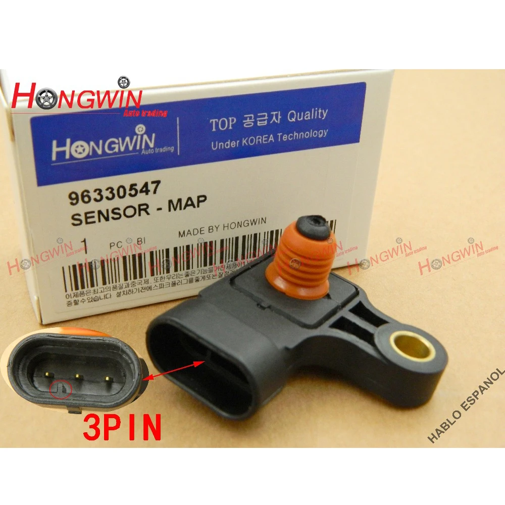 96330547 Manifold Absolute pressuRE MAP Sensor Fits Chevy Aveo 1.4L ...