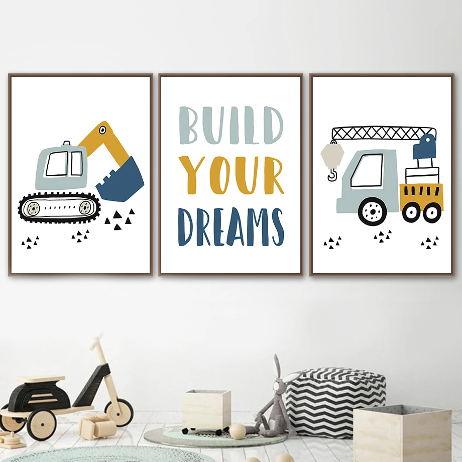 Build Your Dreams Tractor Print Collection - Interiors with Edge