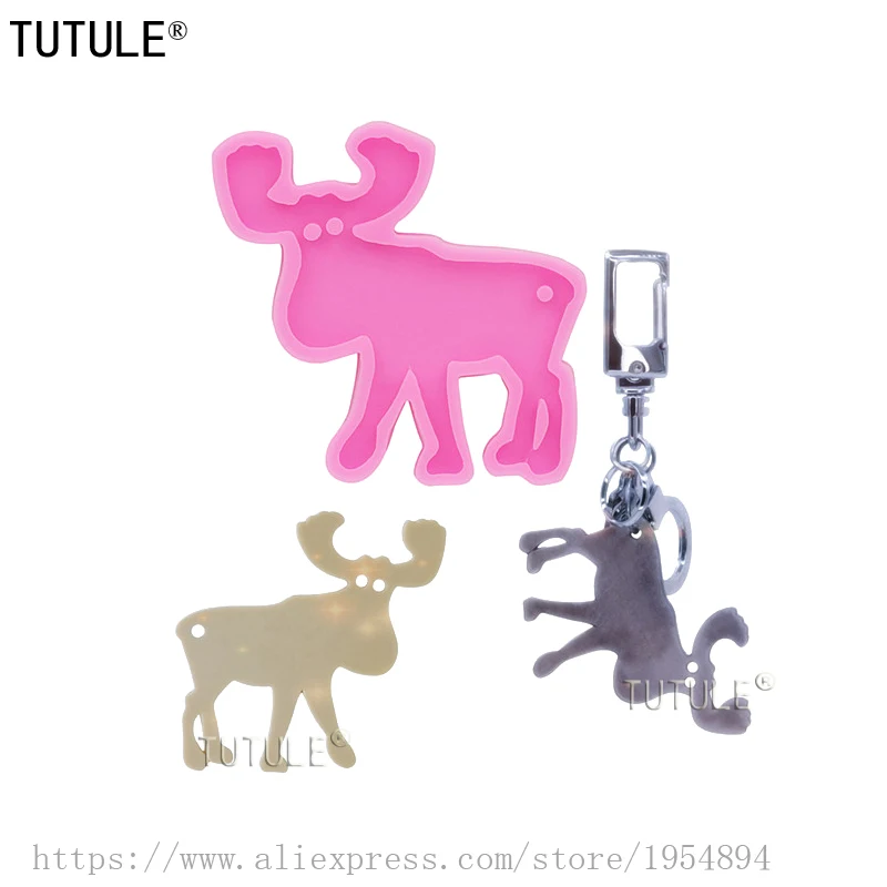 Deer Antlers Buck Silicone Mold,little Deer Flexible Polymer Clay ...