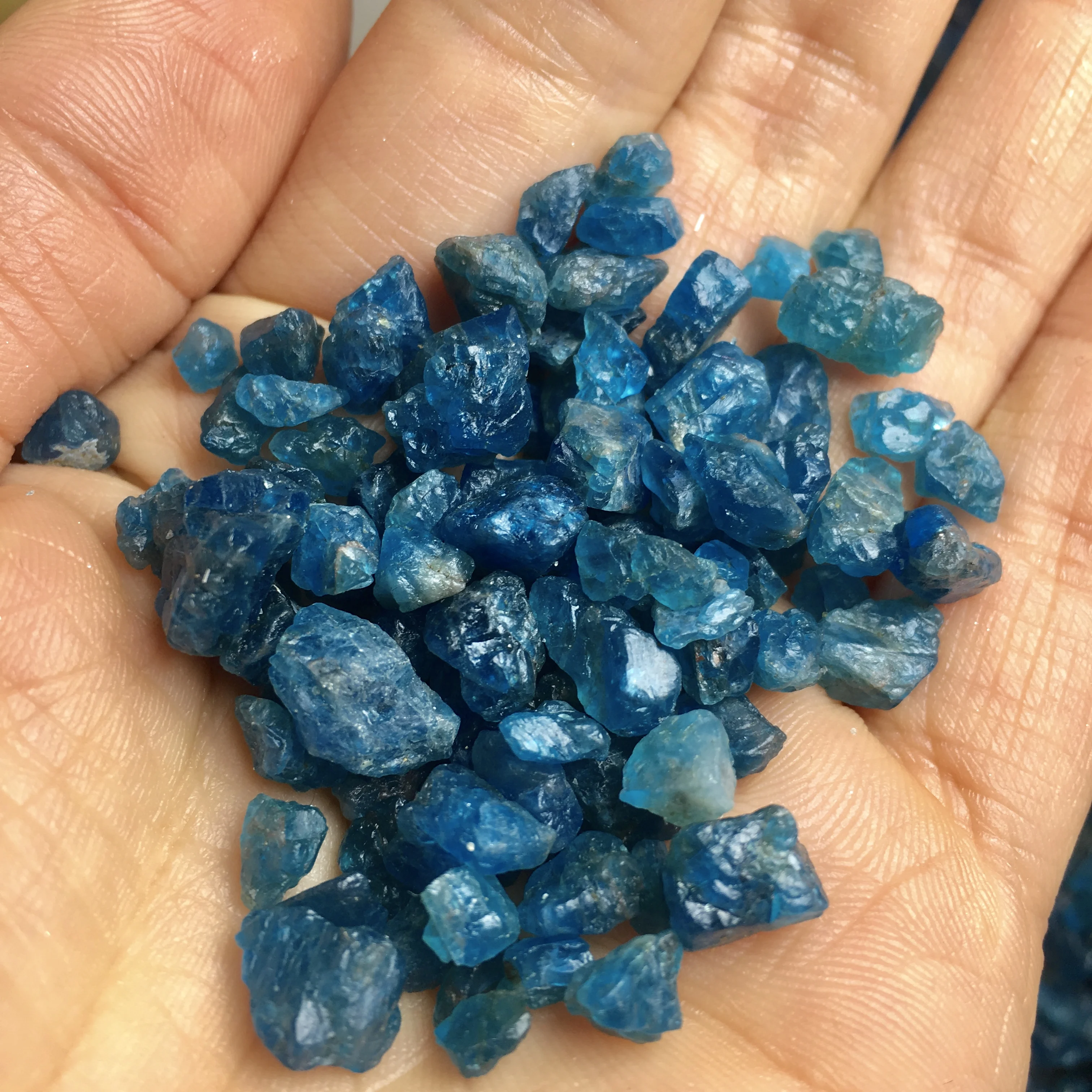 Raw Blue Garnet