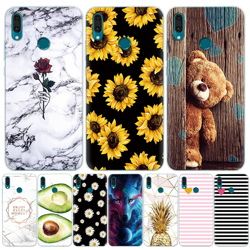 Case For Huawei P Smart Z 2019 Cases Clear Silicone Phone Cover For ...