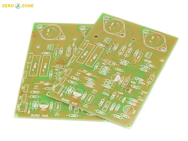 Hifi QUAD-405 CLONE Amplifier board /Pcb/ kit MJ15024+Angle aluminum (2 ...