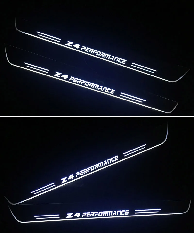 LED Door Sill Lights For BMW Z4 E85 E86 E89 G29 Plate Guard Pathway ...