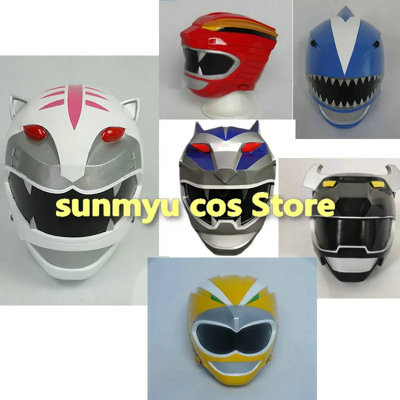 Hyakujuu Sentai Gaoranger Gao Red White Blue Silver Yellow Blackcosplay ...