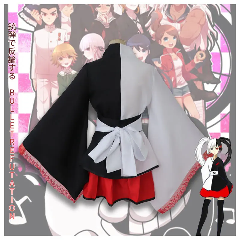 Anime Danganronpa Monokuma Bear Long Sleeve Cosplay Costume ...