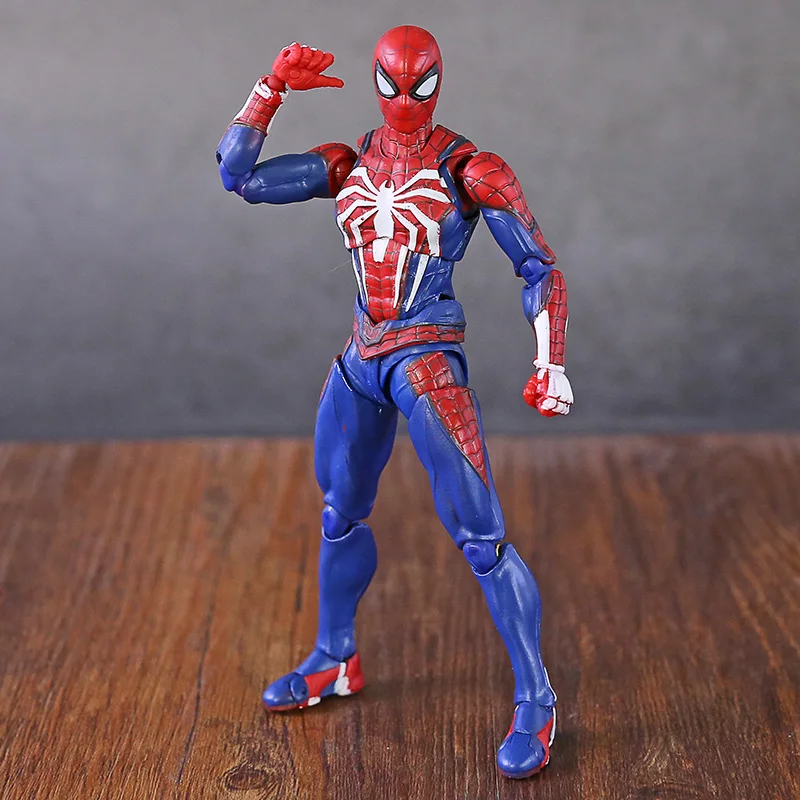 SHF Marvel Spiderman Advanced Suit Ver. Figura de acción de PVC ...
