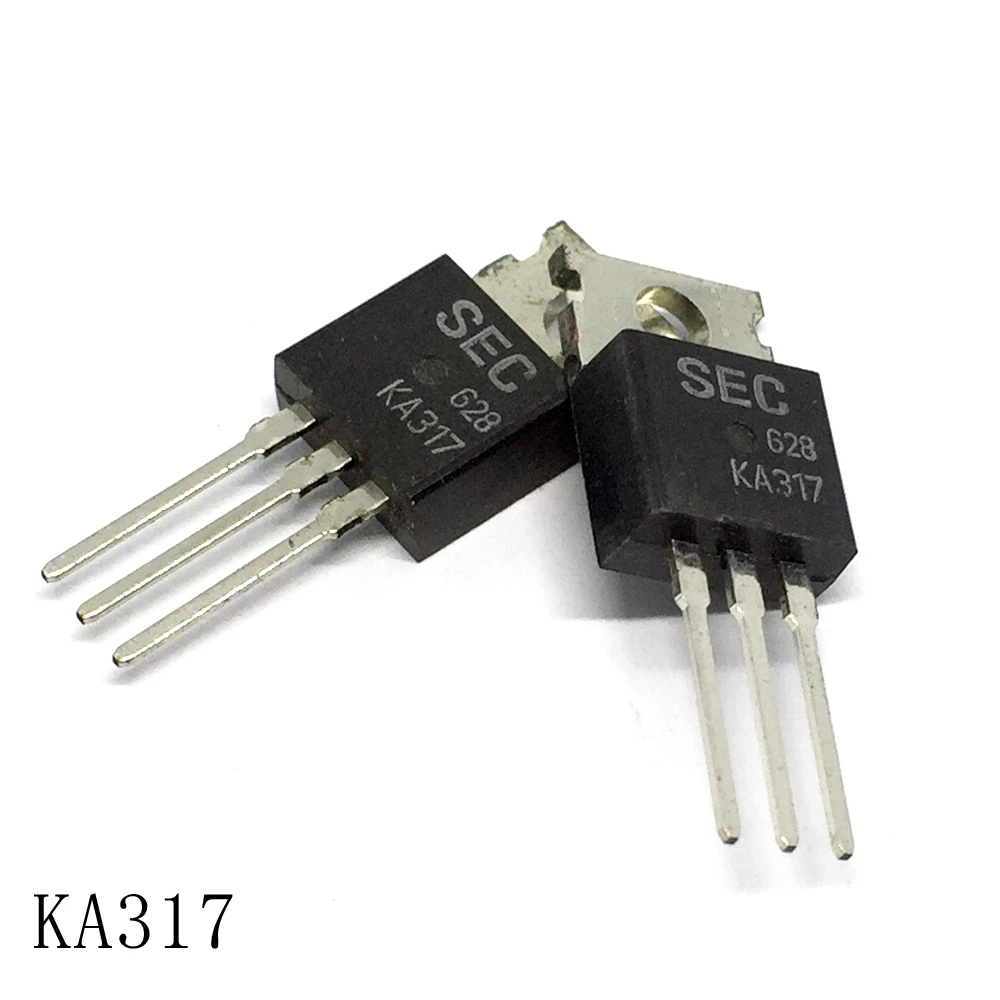 Régulateur de tension réglable KA317 à 220, 1,5 a/1.2 37V, 10 pièces ...