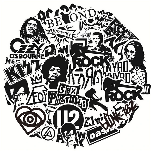 Band Stickers Logo