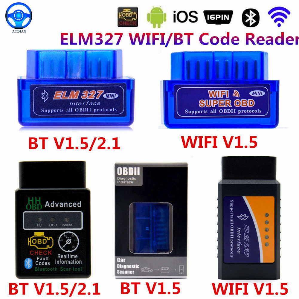 Elm327 Latest Version Super Mini Elm327 Bluetooth Obd2 Elm 327 Car ...