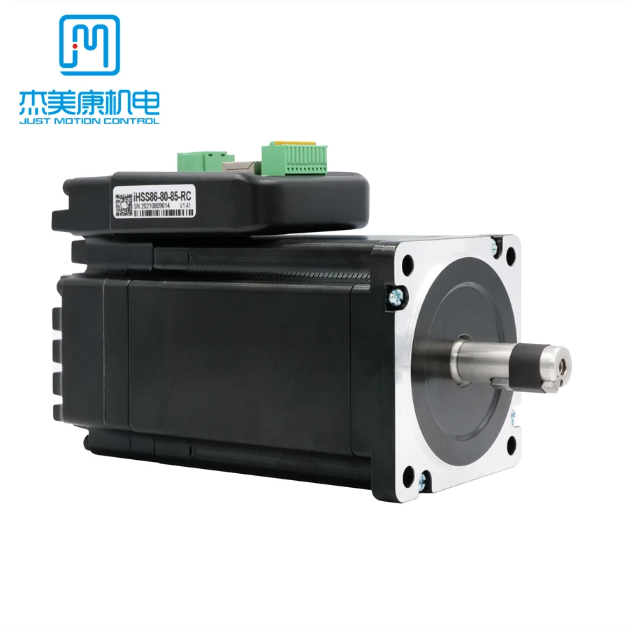 JMC Nema 34 Integrated Stepper Motor 8.5N.m 6.0A 2-Phase Closed-Loop Stepper with CANopen/RS485 ...