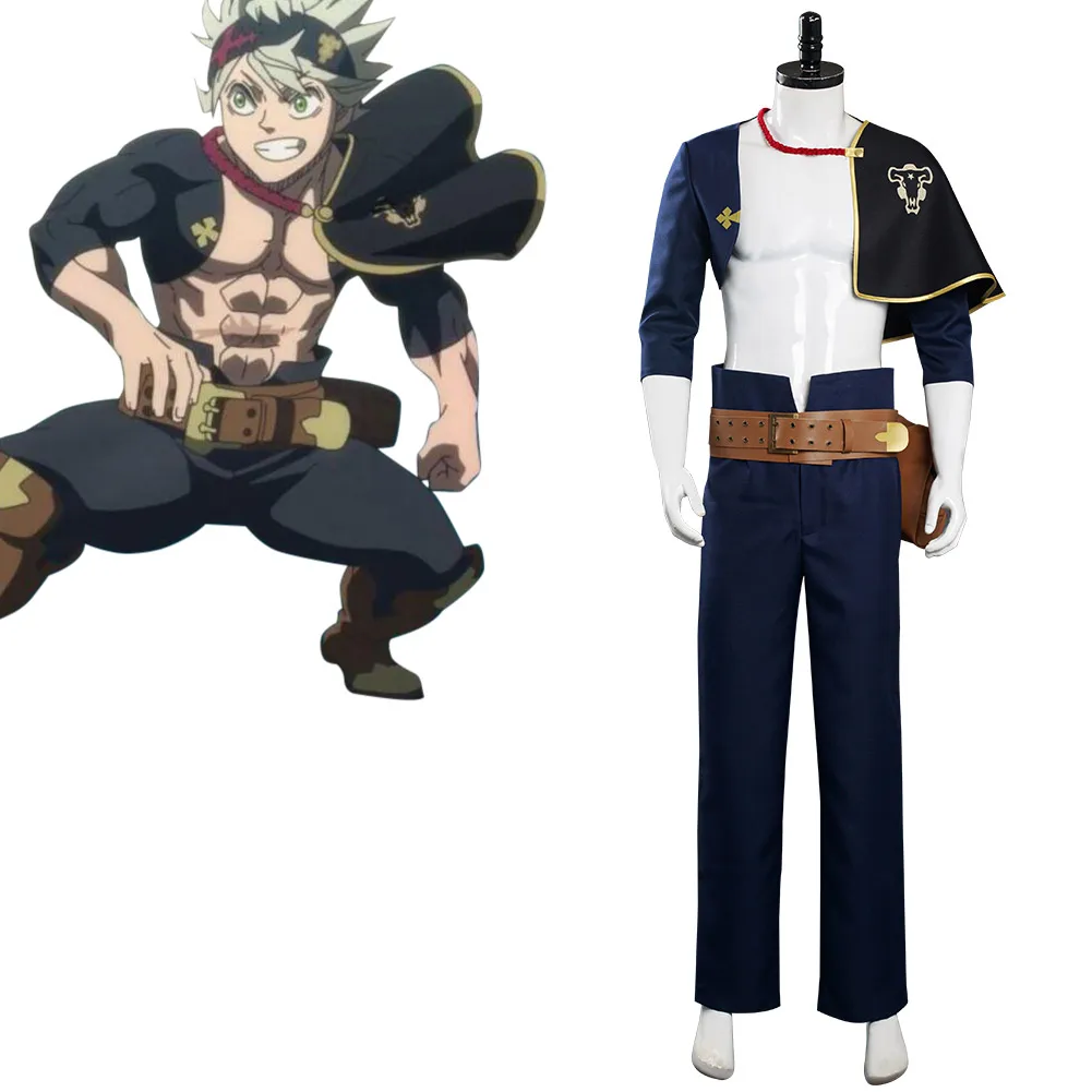 Anime Black Clover Asta Cosplay Costume - AllCosplay.com
