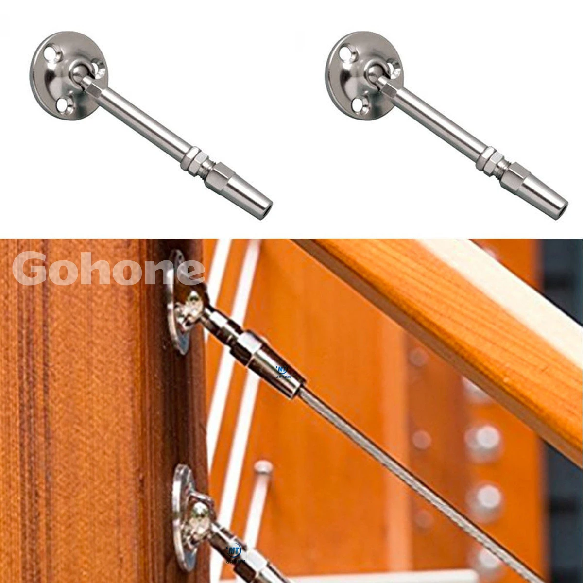 Customized-316-Stainless-Steel-Invisible-Receiver-Stud-Cable-Railing ...