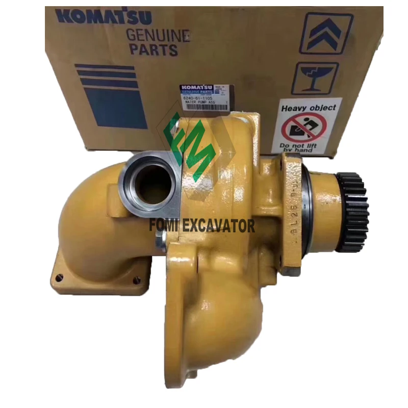 Genuino S6D170 bomba de agua assy para PC1250 8 PC1250SP 8R 6240 61 1105|Piezas para ...