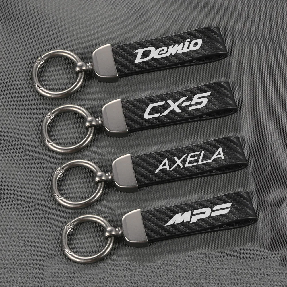 Car-Keychain-Keyring-For-Mazda-3-6-2-CX5-CX9-CX3-CX30-MPS-Demio-Axela ...