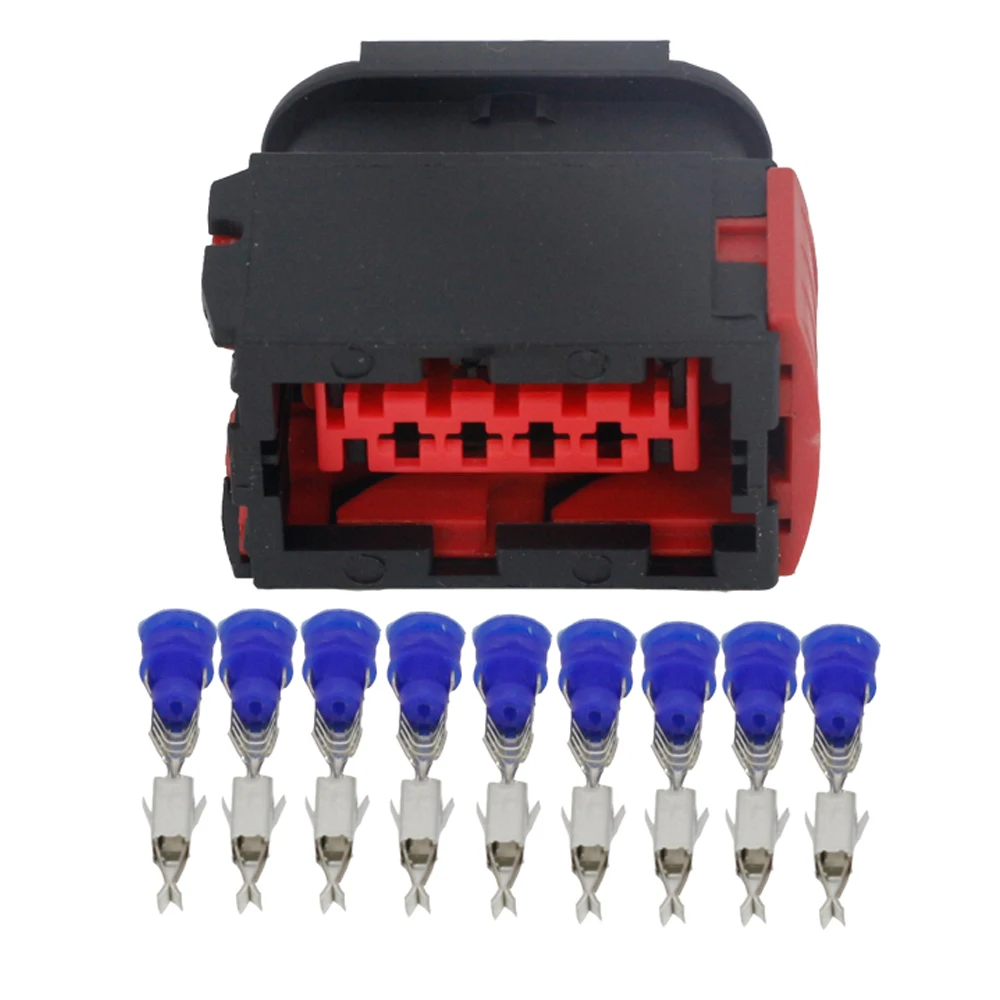 9-Pin-female-harness-car-waterproof-connector-3-5mm-series-plastic-case ...