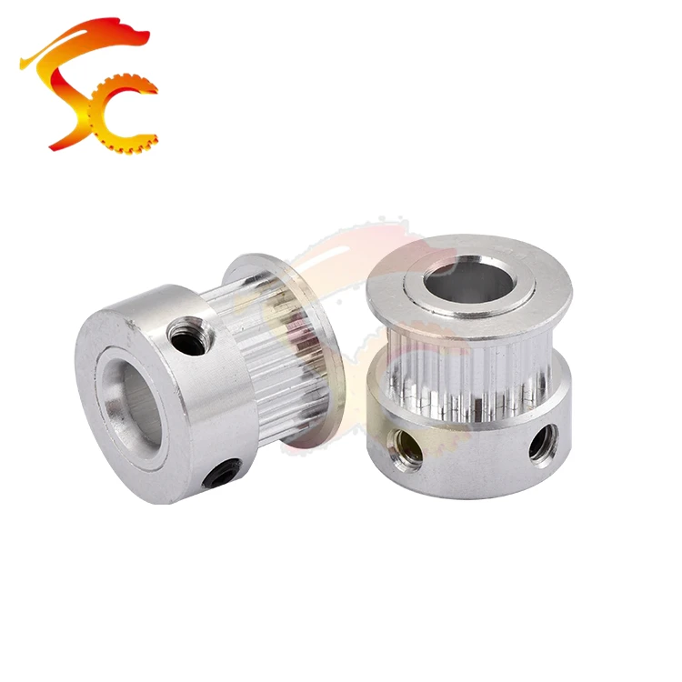 2pcs/Lot 20 teeth T2.5 Timing Pulley For Width 6mm Bore 5mm and 8mm T2 ...