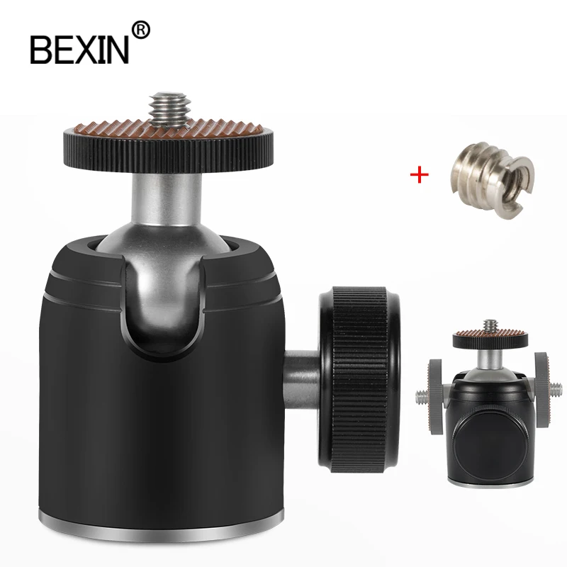 360 Degree Rotate Swivel Panorama mini Tripod Ball Head adapter Tripod ...