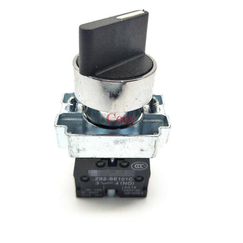 1pc 2 Positions Rotary Rotary Selector Switch 660v 10a 22mm Panel Lock ...