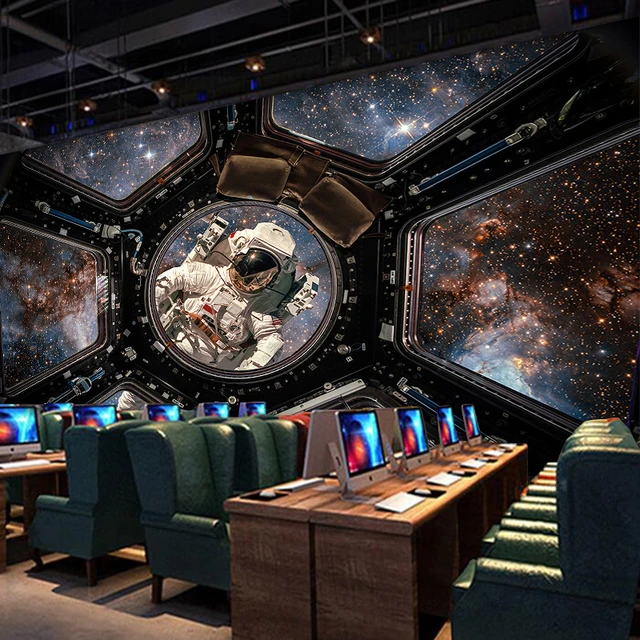 Internet Cafe Interior Design Ideas