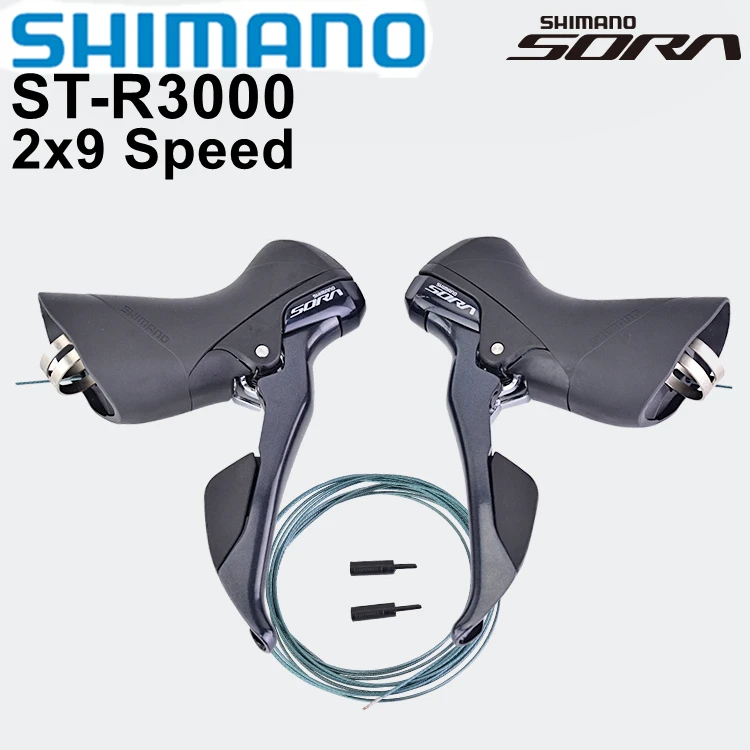 Shimano-SORA-ST-R3000-Shifter-Brake-Lever-2x9-Speed-Road-Bike ...