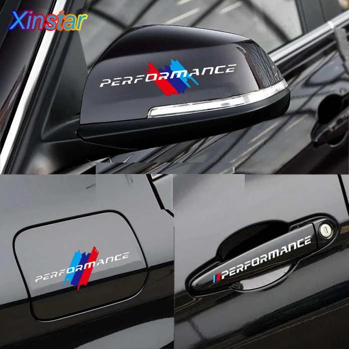 M Performance car body sticker for bmw E38 E39 E46 E53 E60 E61 E64 E70 ...