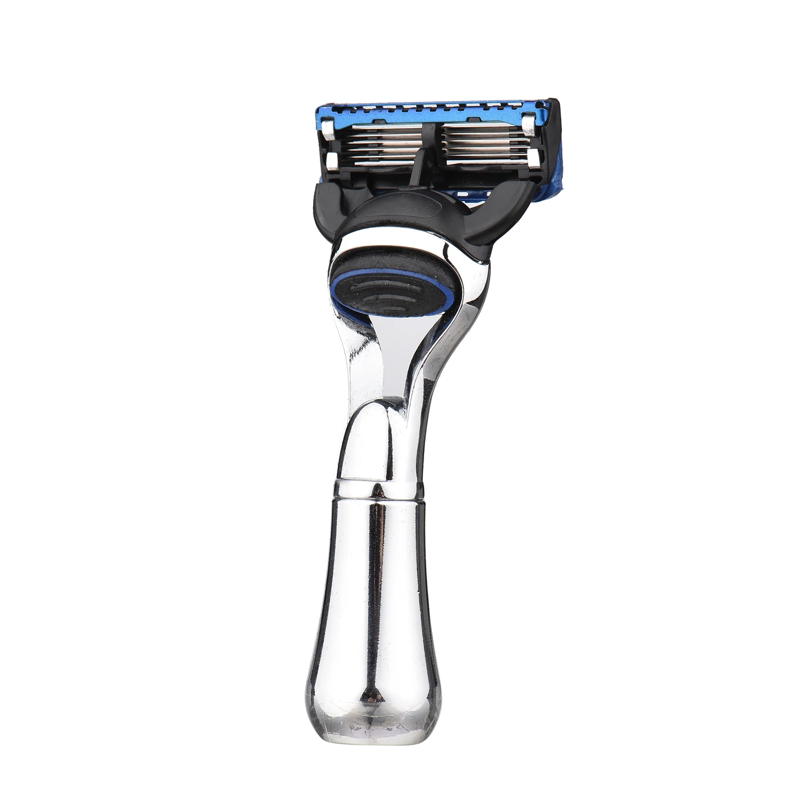 Shaving Razor with PU Storage Bag Safety Beard Razor Metal Mustache ...