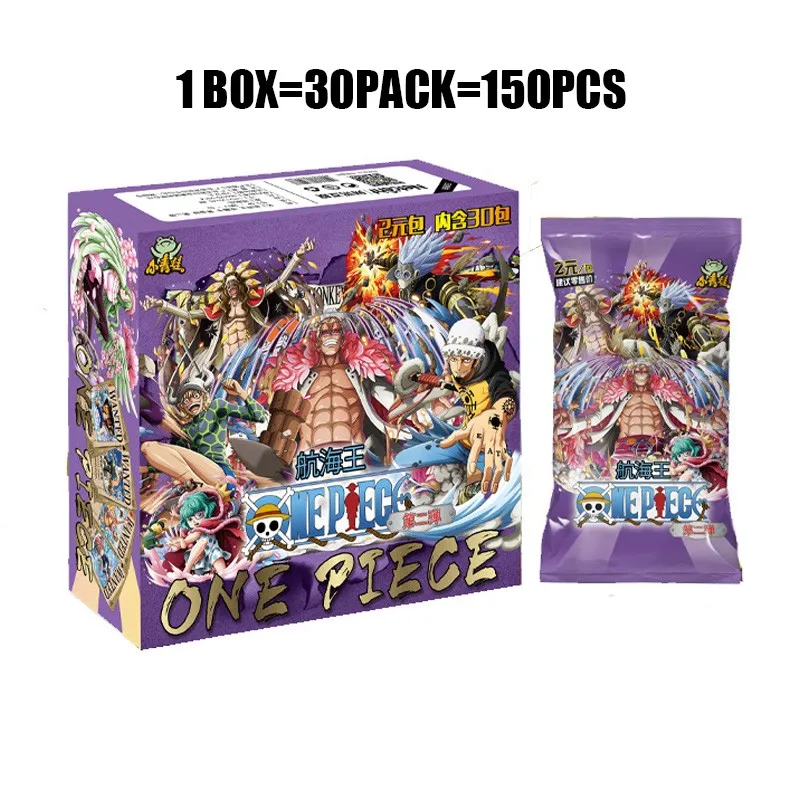 Japan Anime Cards Blind Box One Piece Luffy Zoro Nami Chopper Franky ...