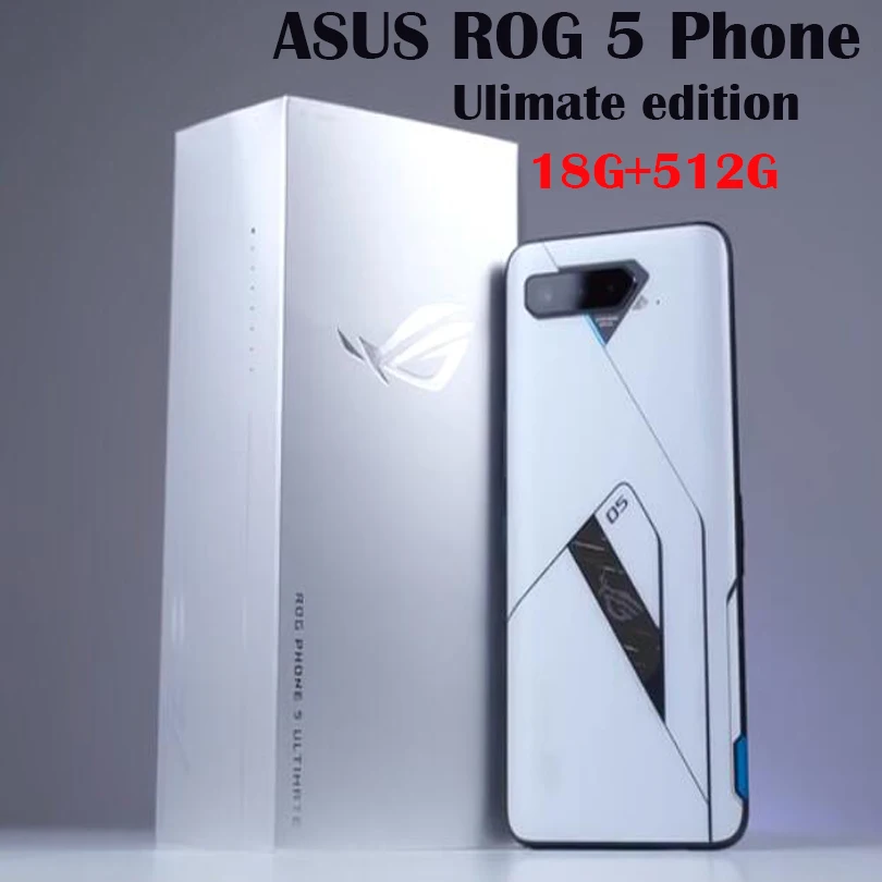Original ASUS ROG 5 Cell Phone Ultimate Edition Snapdragon888 144Hz 18G ...