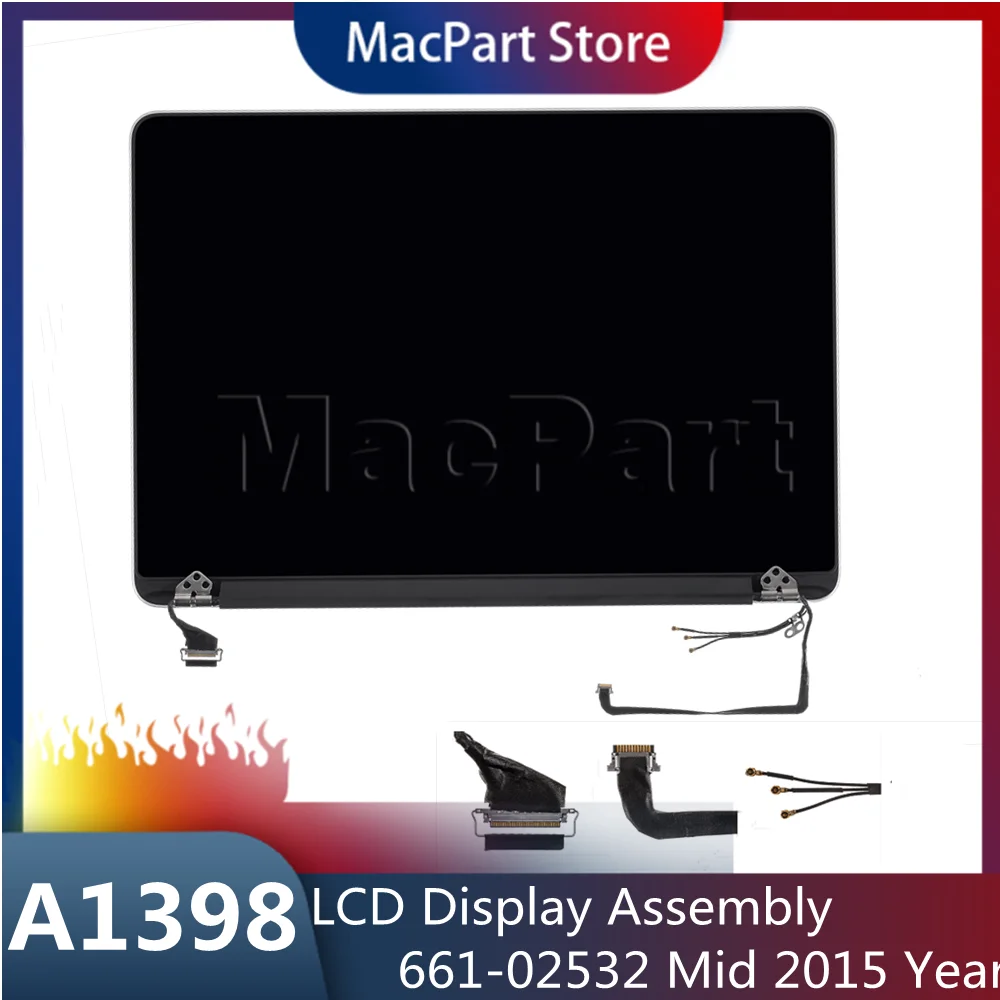 A1398 LCD for Macbook Pro Retina 15'' A1398 Full Complete LCD Screen ...