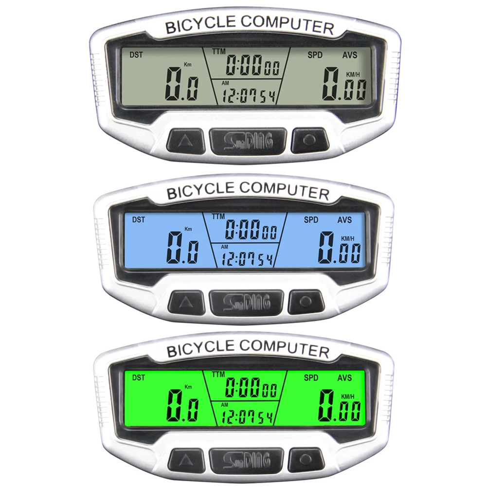 Wired Code Table Speedometer Cycling Bicycle LCD Computer Bike ...