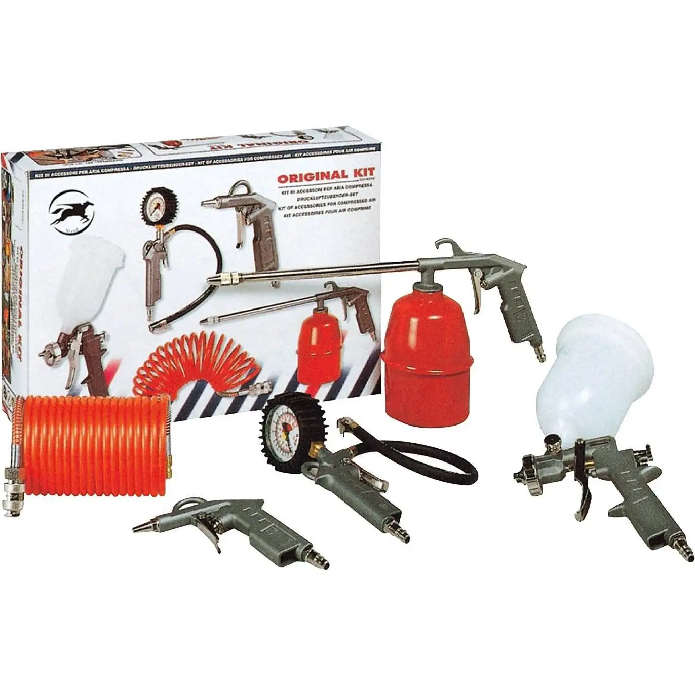 Pneumatic tool set CONCORDE SGKU1.5Q (b / w) Pneumatic tool tools kit ...