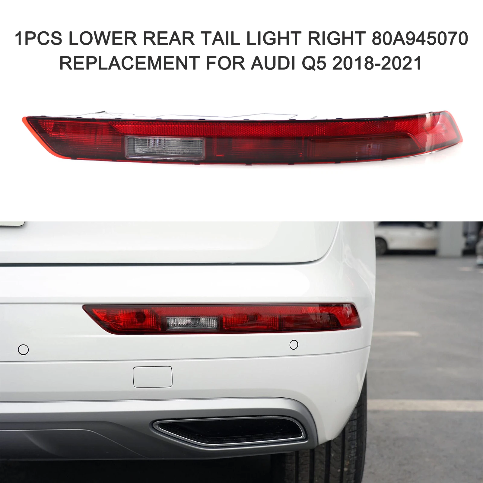 Rear-Bumper-Reflectors-Light-Lower-Rear-Tail-Light-Right-80A945070 ...