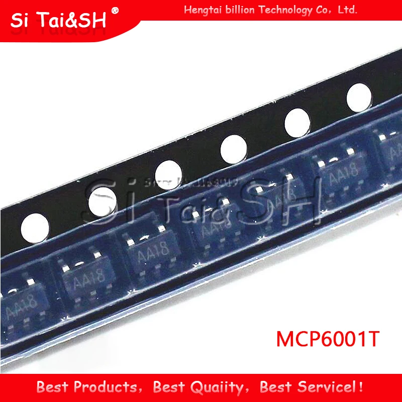 10 piezas MCP6001T I / OT SOT23 5 MCP6001T I SOT23 MCP6001 SMD MCP6001T|Circuitos integrados ...