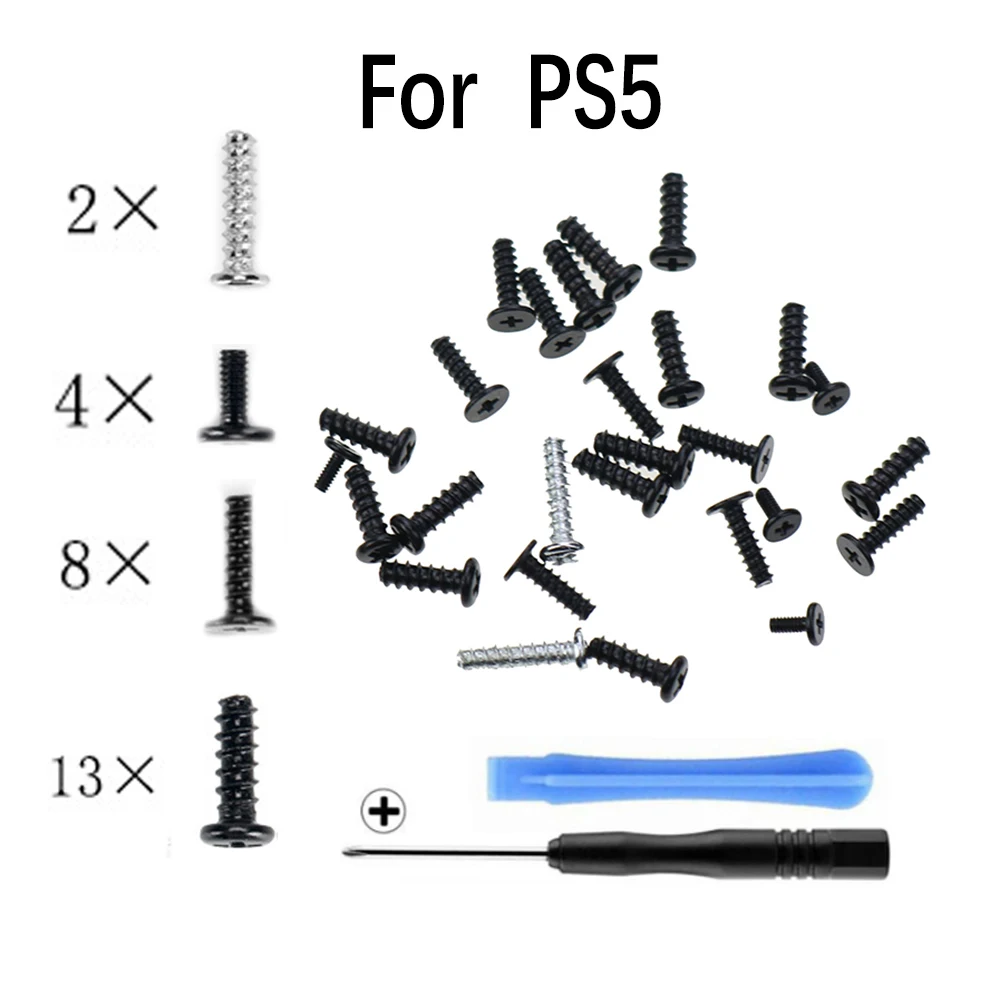 JCD-For-PS5-handle-full-set-screw-For-PS5-Controller-Screws-Head-Screw ...