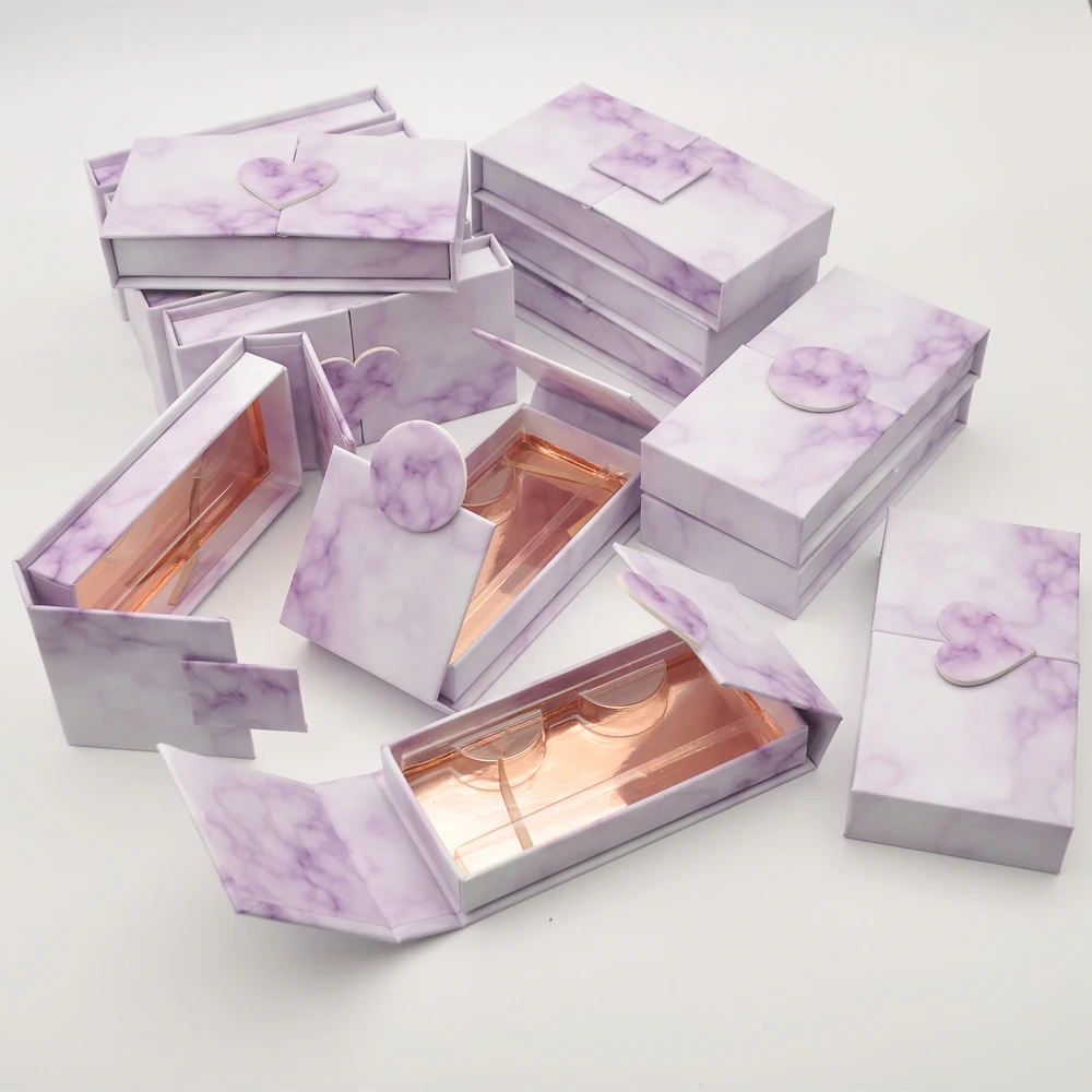 Wholesale False Eyelashes Package Eyelash Packaging Box Custom Logo ...