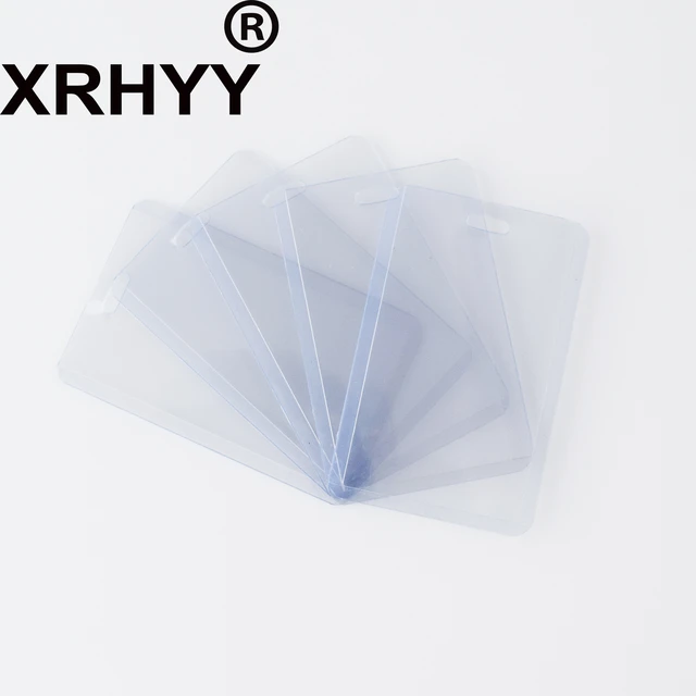 Hard Plastic Paper Protectors Clear