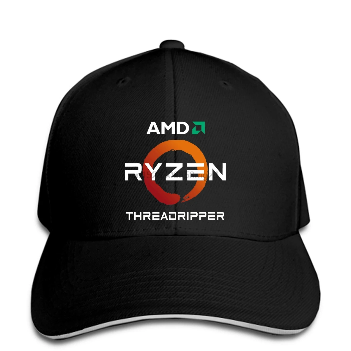 AMD Ryzen Threadripper Processors Black Men Baseball Cap Mens Snapback ...