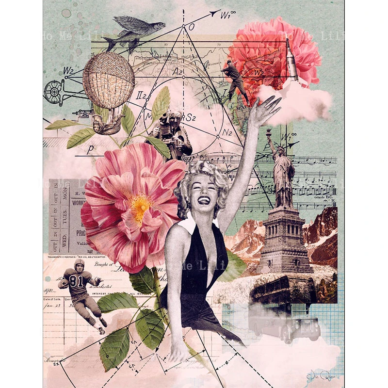 Marilyn Monroe Collage