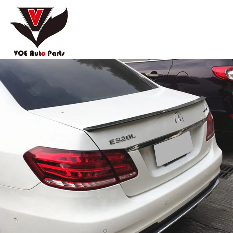 W212 ABS Plastic Auto Car Rear Wing Trunk Lip Spoiler for Mercedes Benz ...