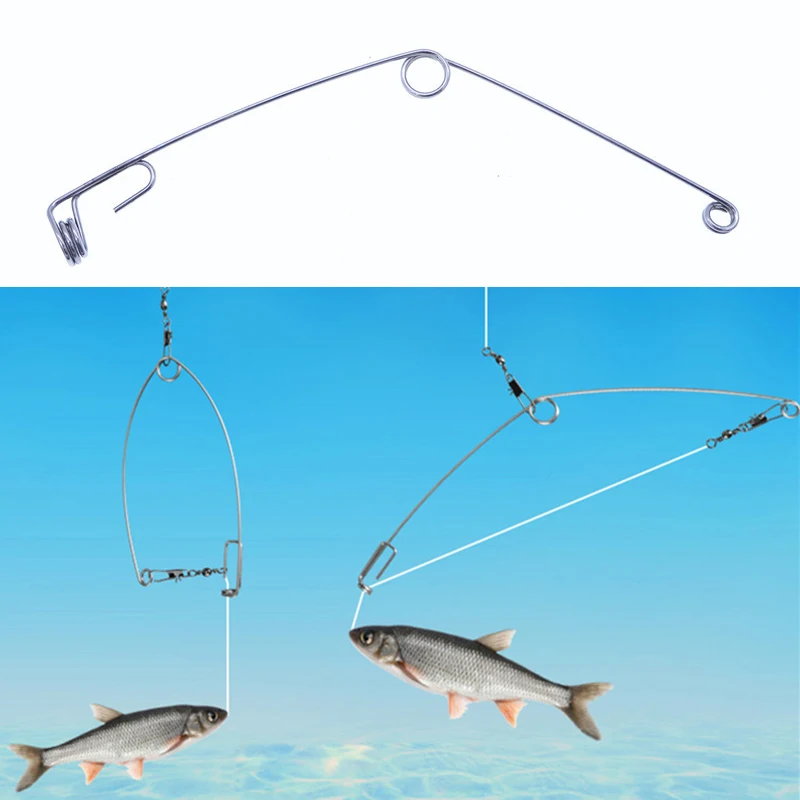 5pcs-Camping-Automatic-Fishing-Device-Spring-Ejection-Hook-Fishing-Hook ...